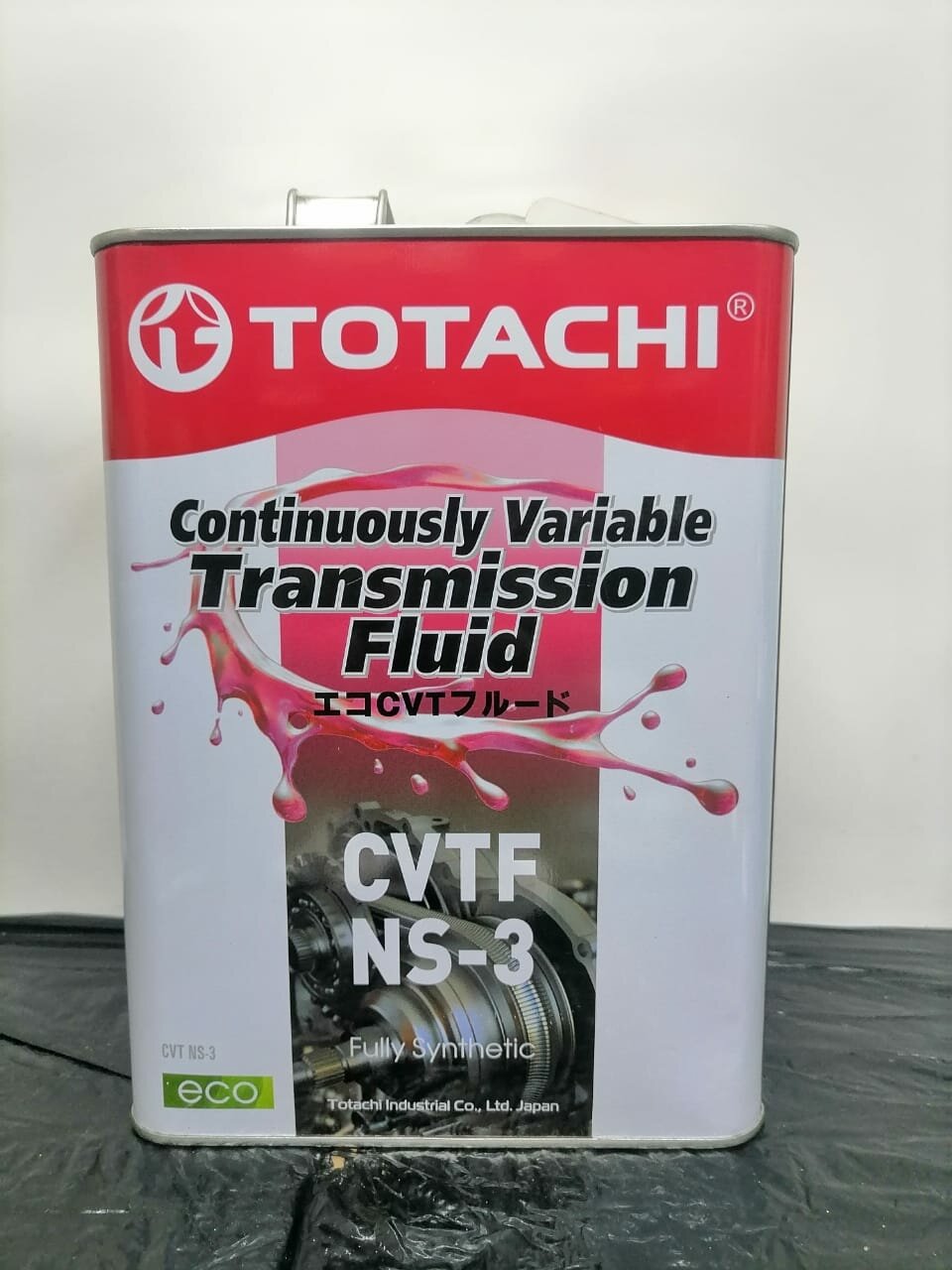 Масло трансмиссионное синтетическое Totachi CVTF NS-3, 4л, арт. 21104