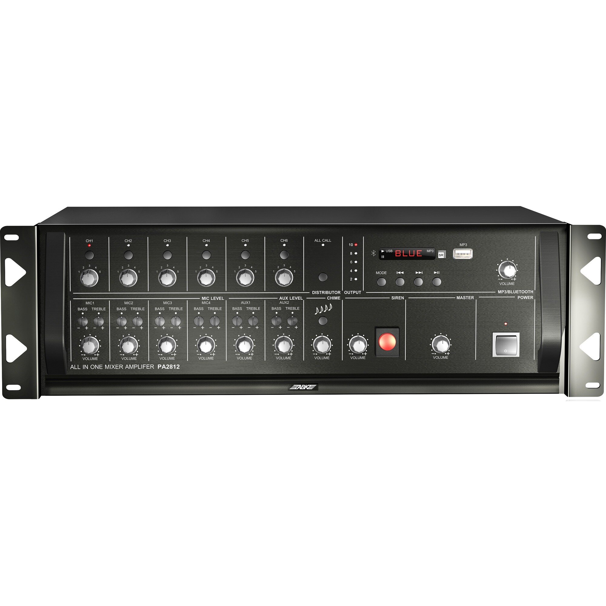 Микшер-усилитель матричный ABK PA-2812