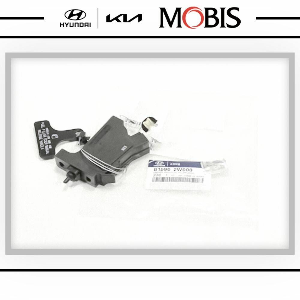 Замок лючка бензобака для Hyundai Santa Fe 2012-2018 / арт. 815902W000 / бренд MOBIS