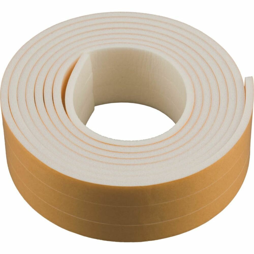 Уплотнитель поролоновый самоклеящийся 9 м. 40901-05-16