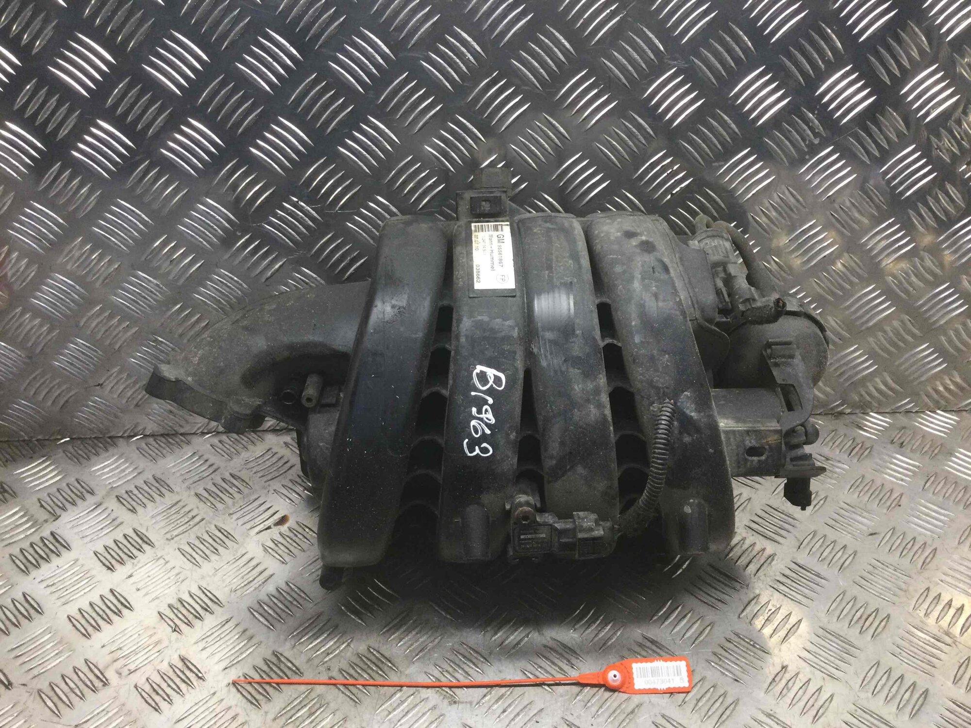 Б/У Коллектор впускной Opel Astra H рестайлинг 2007 - 2010 2008 г.