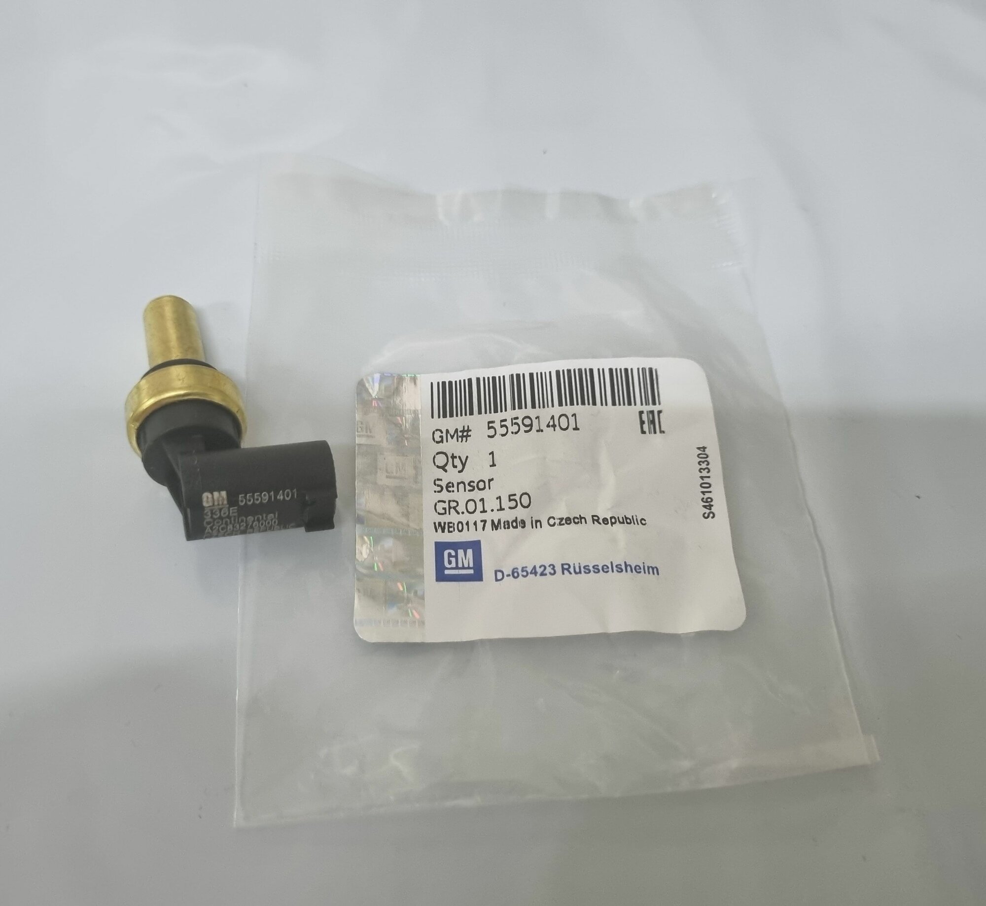 Датчик температуры охлаждающей жидкости OPEL , CHEVROLET оригинал GM 55591401