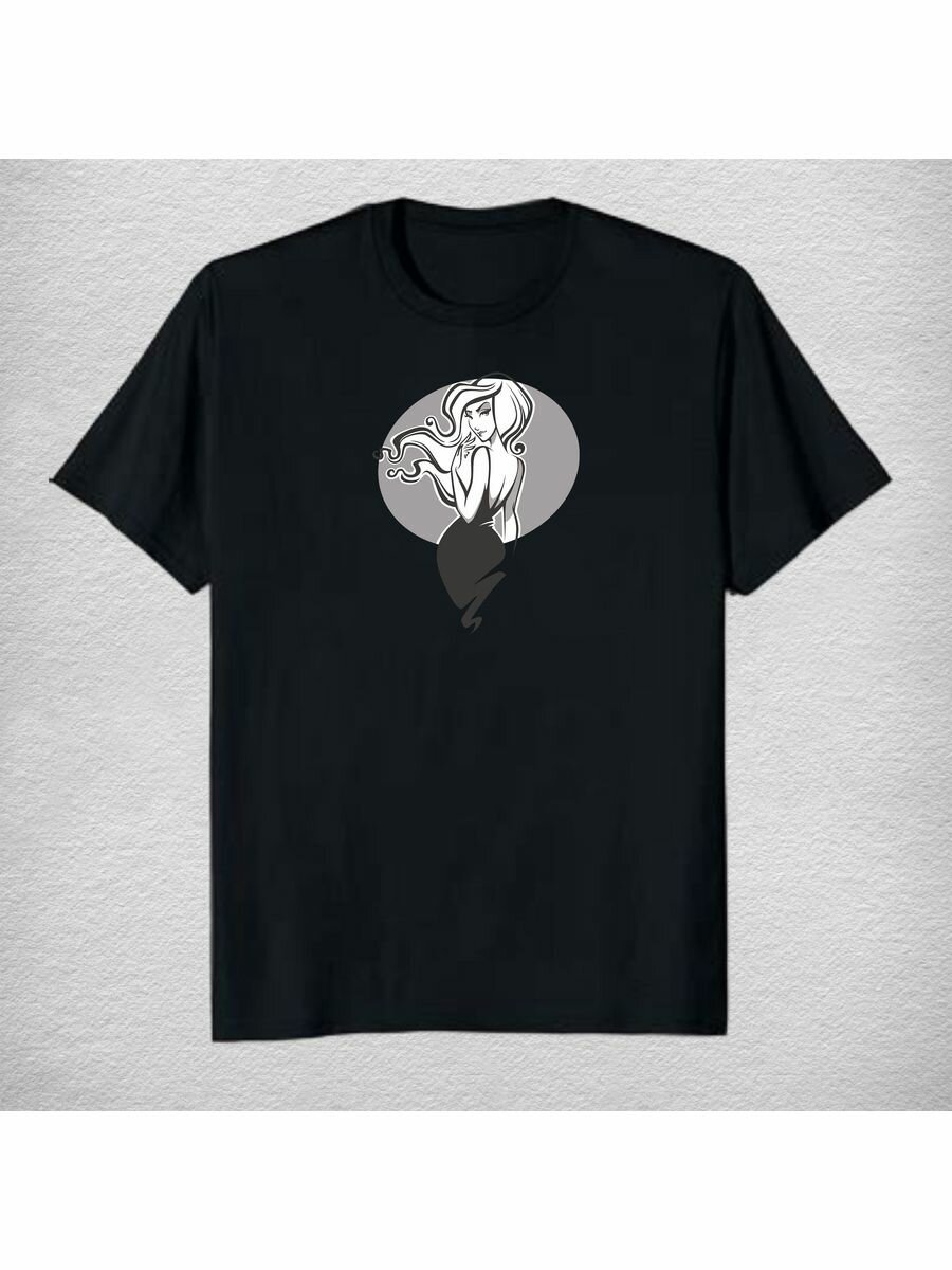 Футболка гламур девушка