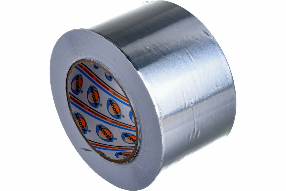 AVIORA алюминиевая лента 75 мм, 50 м, толщина 30 мкм, модель 302-051 для изоляции