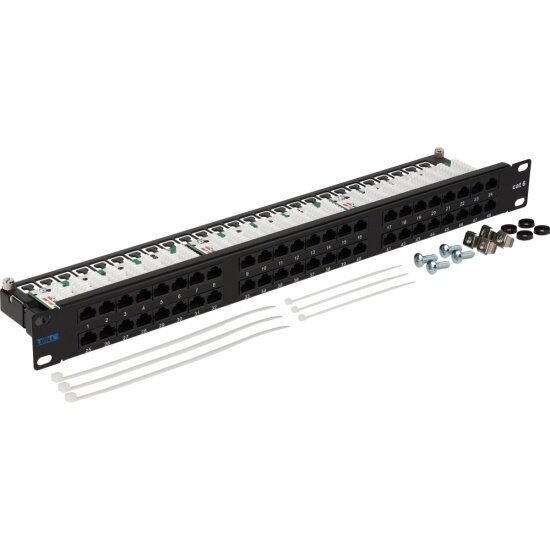 Патч-панель Lanmaster TWT-PP48/1U-U6