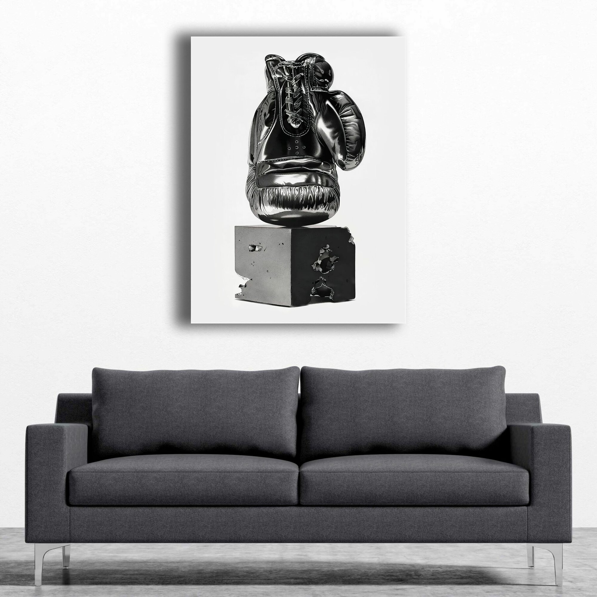 Интерьерная картина на холсте / Абстракция Минимализм / 50*70