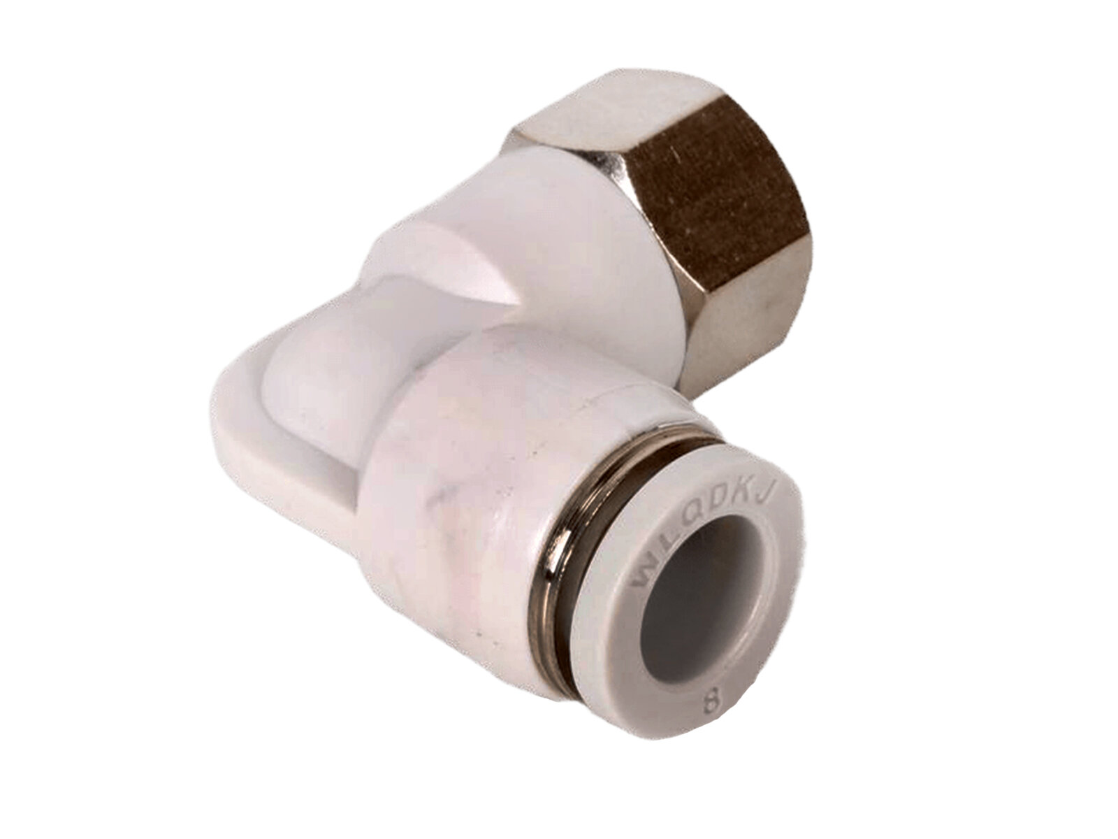 Фитинг пневматический угловой с внутренней резьбой PLF8-01-1/8