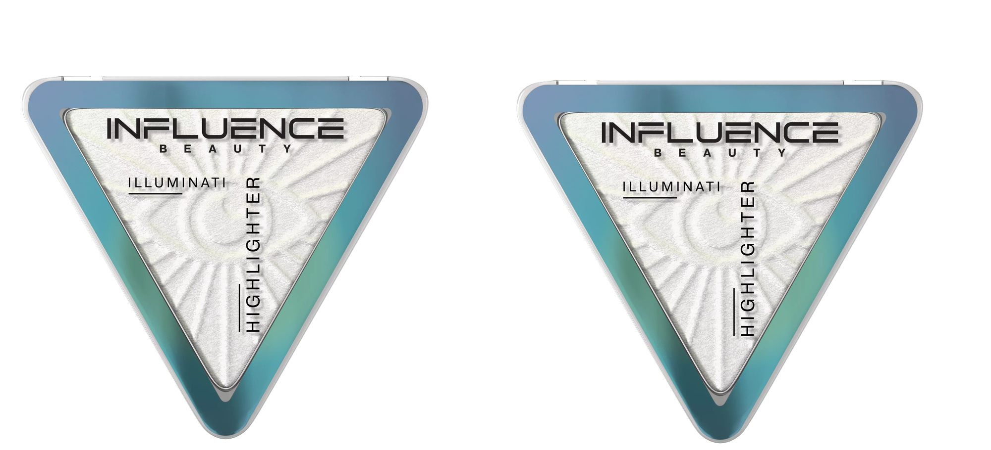 Хайлайтер с микрочастицами бриллиантов Influence Beauty Illuminati т.01 6,5 г 2 шт