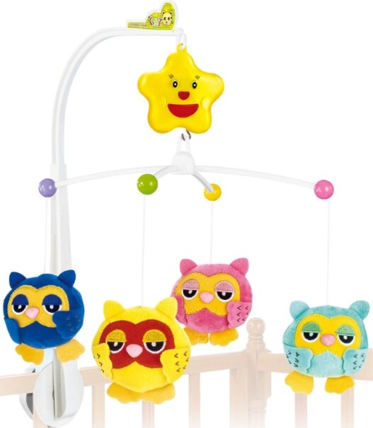 Мобиль на кроватку Mioshi Совушки MBA0308-015