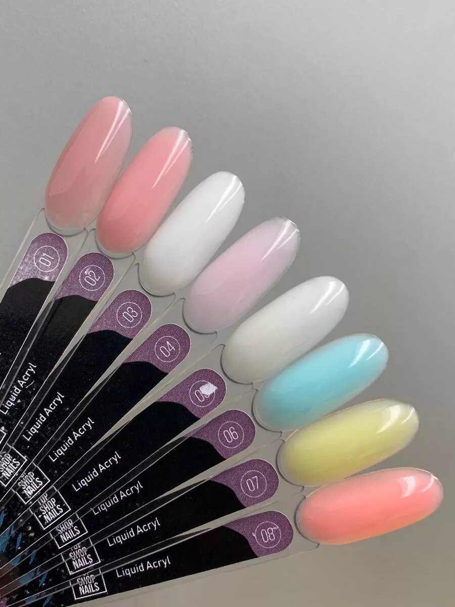 Жидкий полигель для ногтей жесткая база LA-05