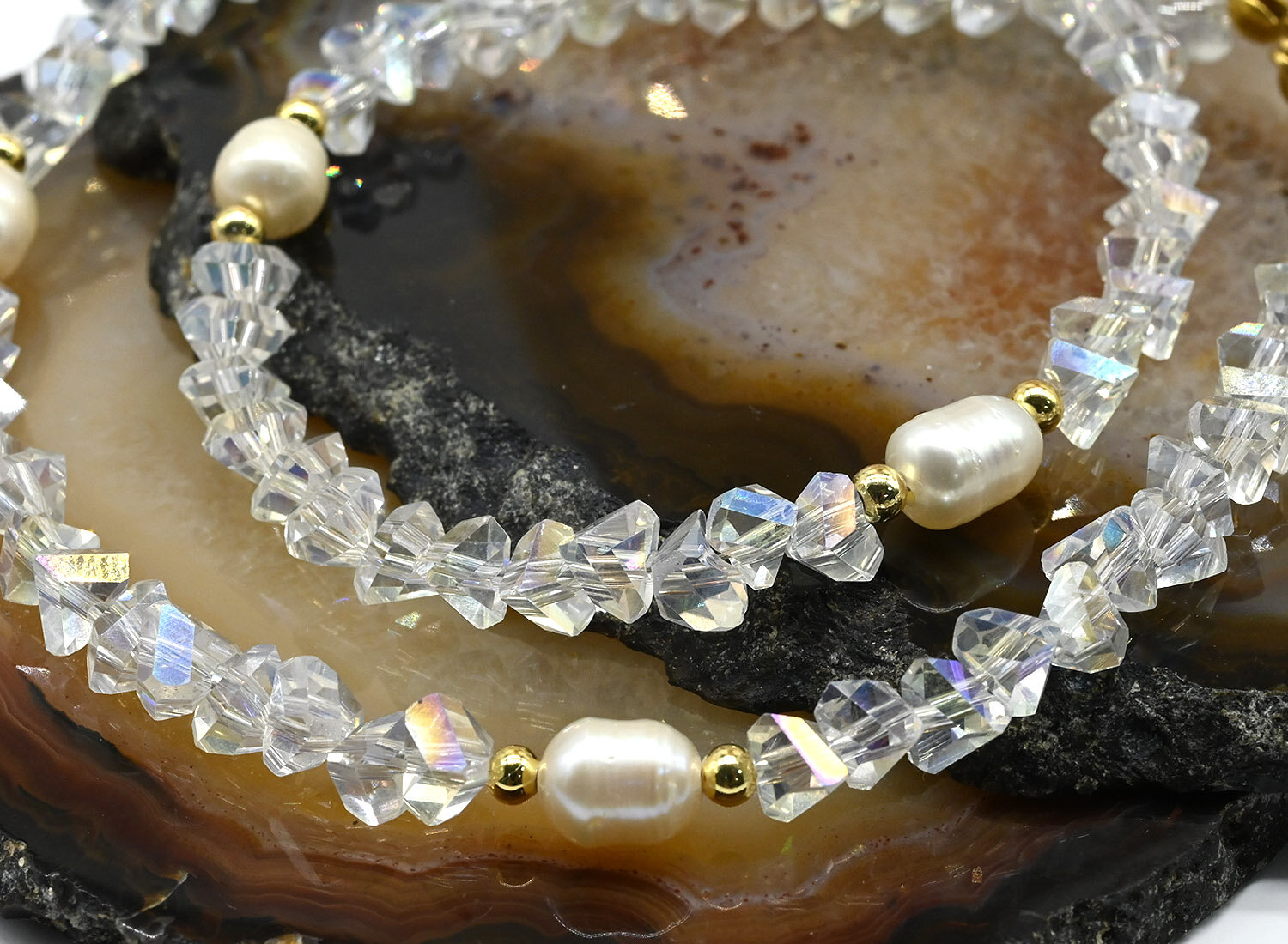 Чокер, циркон