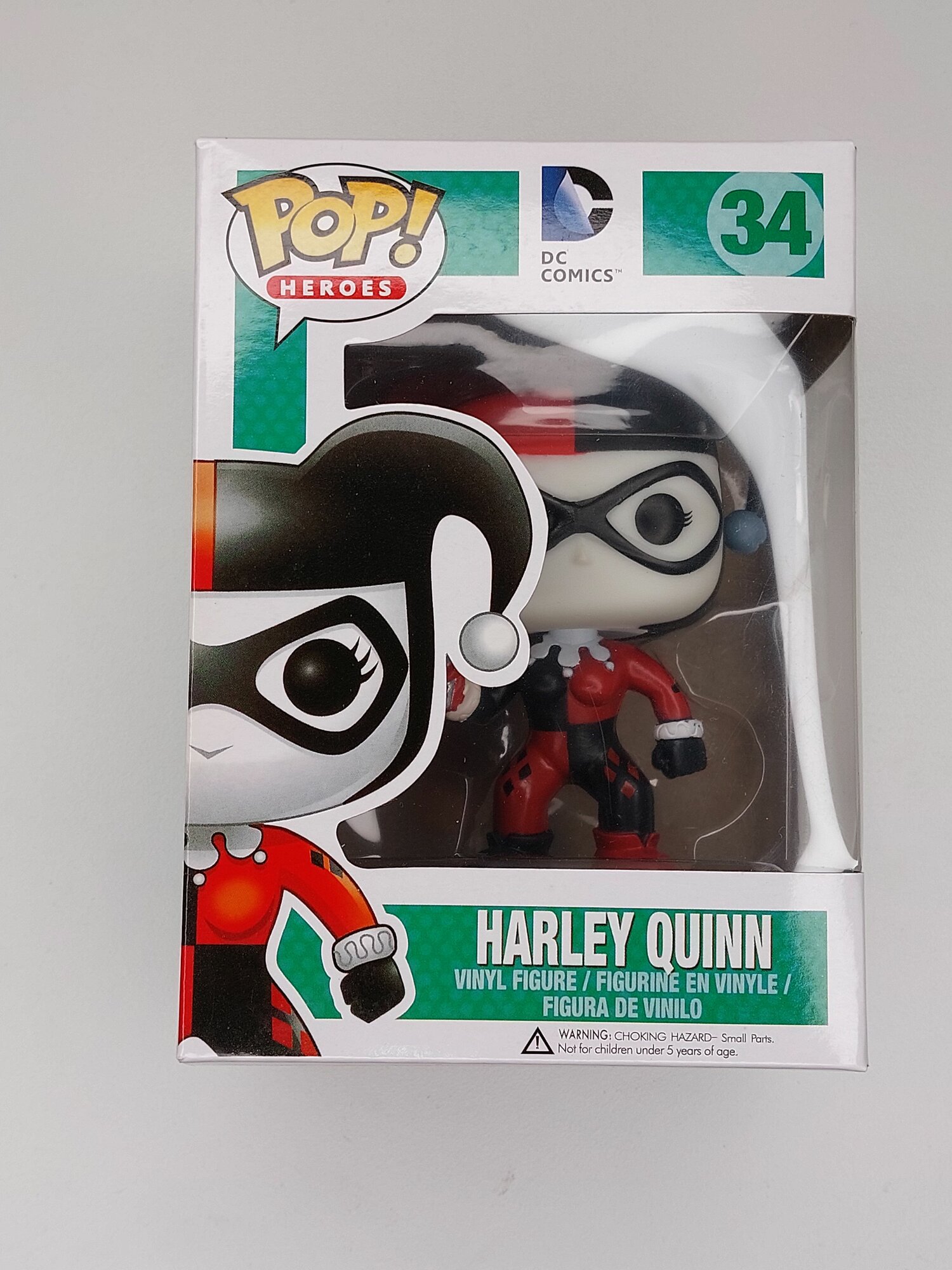 Фигурка Funko Pop Фанко поп Харли Квинн Harley Quinn Metallic из комиксов ДС Комикс 34