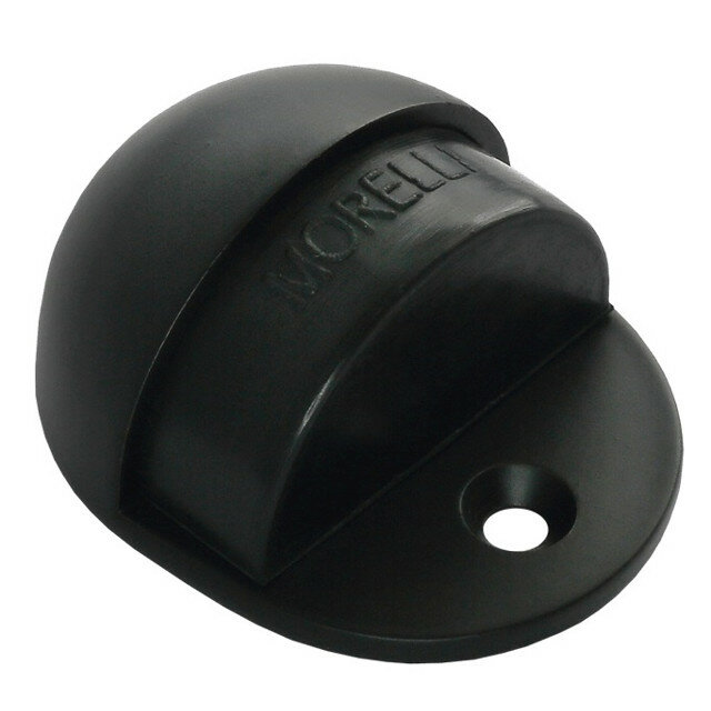 MORELLI DS1 BL черный дверной стопор для фиксации тяжелых дверей и защиты полотна