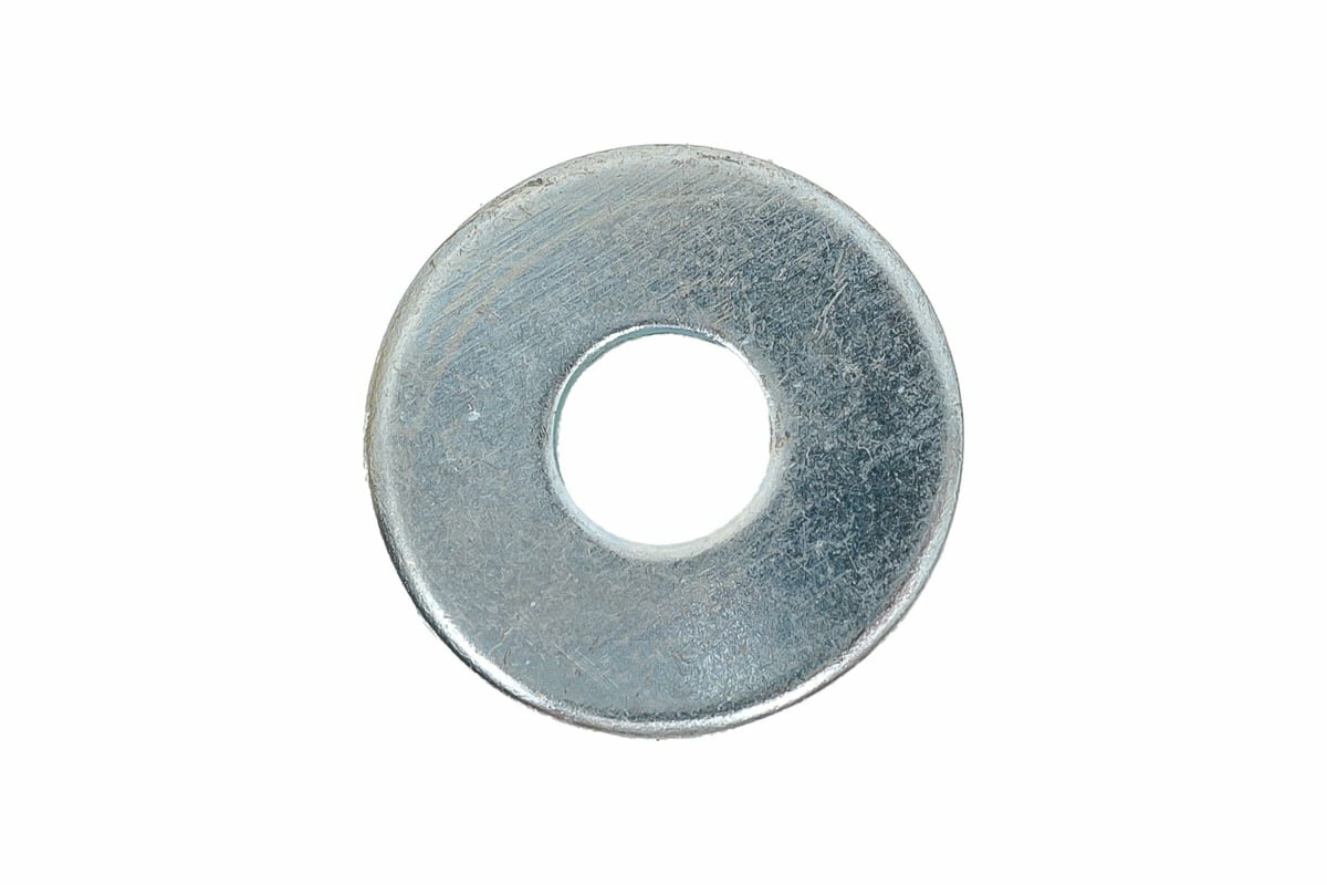 Доброга увеличенная шайба 6 цинковая, набор 30 шт, крепежный элемент, ЦБ-00020742