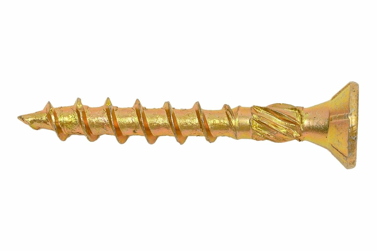 Европартнер Шуруп конструкционный для дерева с фрезой, потай, ж/п Torx 20 4,0x30 + бита (240 шт.) B3 0024