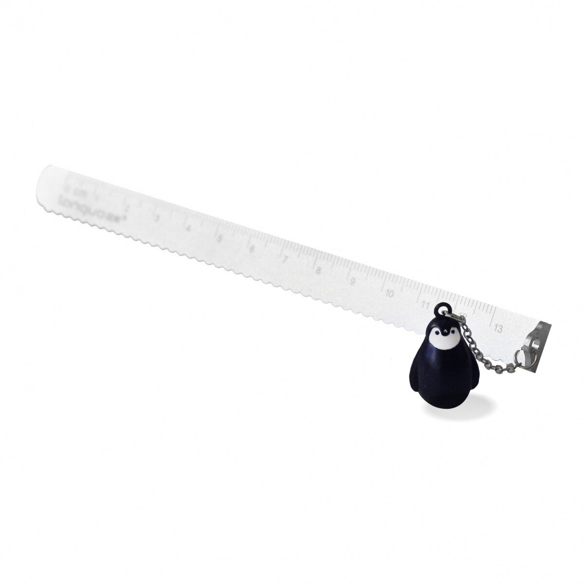 Линейка 13 см "Пингвин" Черныш