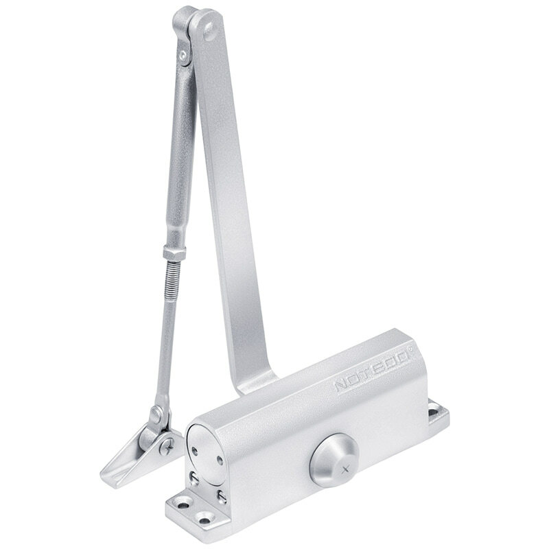 DC-080 "Лёгкий характер" (серебро) дверной доводчик Notedo