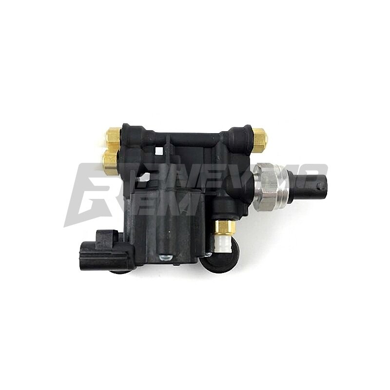 Блок клапанов ресивера пневмоподвески AirBagit для Land Rover Discovery 3