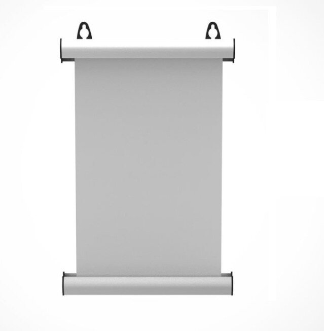Держатель плакатов 1200 мм с подвесами.