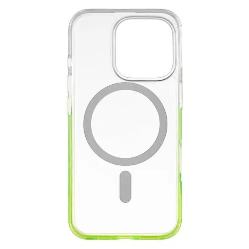 Чехол (клип-кейс) UBEAR Fusion, для Apple iPhone 16 Pro, противоударный, лайм [cs443lm63pfs-i24m]