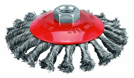 Щетка круглая витая P.I.T. 125x0,5мм M14(APLS12-Q125)