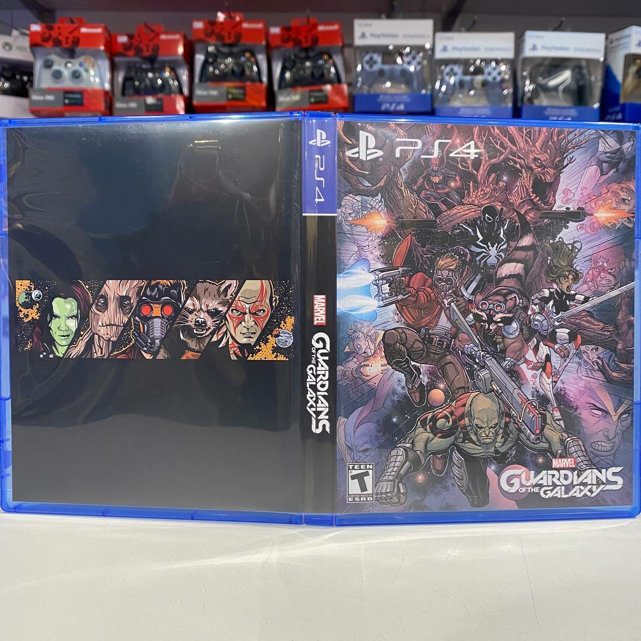 Эксклюзивная обложка PS4 для Marvel’s Guardians of the Galaxy/ Cтражи Галактики №20