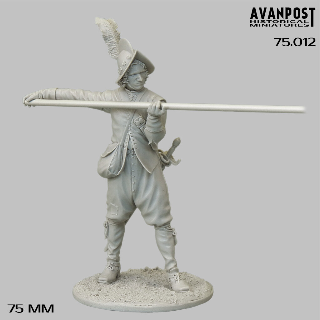 75.012АП Европейский пикинёр, XVII в