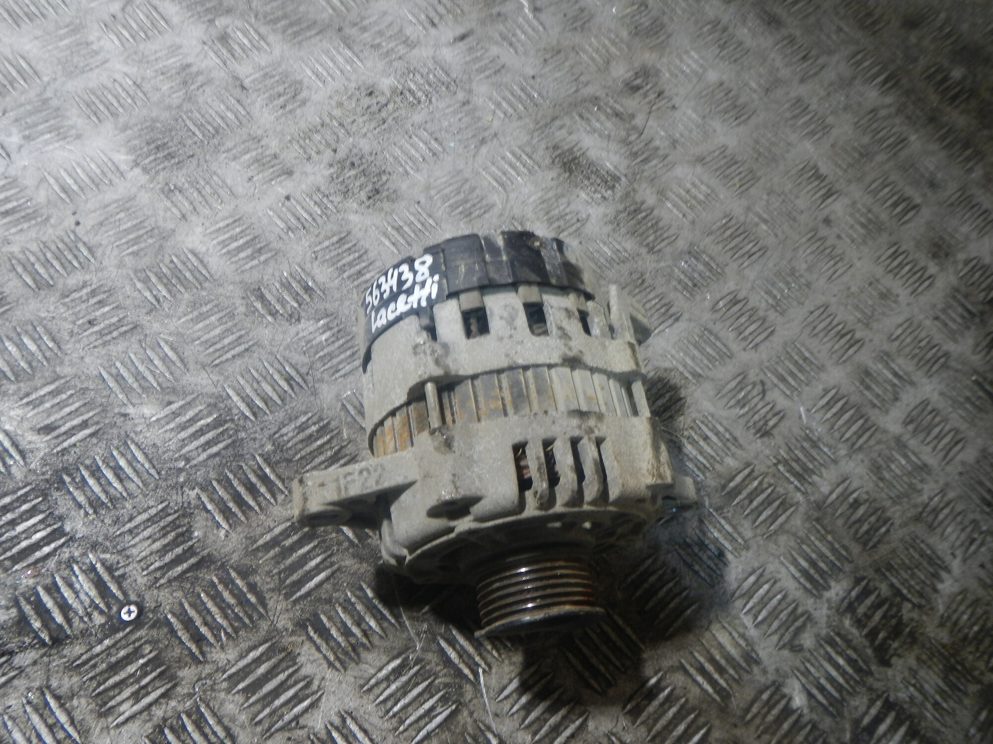 Б/У Генератор, Chevrolet (Шевроле)-LACETTI (04-13) CHEVROLET LACETTI (04-13) 2 контакта Шкив деформирован, сломан корпус ...