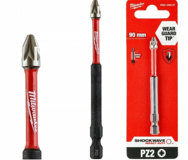 Бита Ударная Shockwave IMPACT DUTY PZ2 90мм 1шт. 4932430867 Milwaukee
