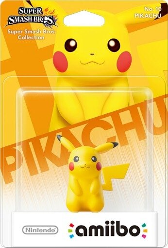 Фигурка Amiibo Pikachu (коллекция Super Smash Bros)