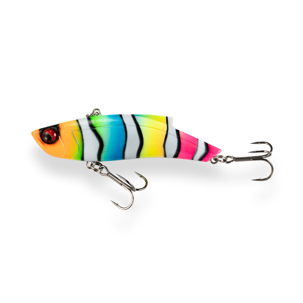 Раттлин "JT228" длина 90мм, 35г, цвет разноцветный , тройник