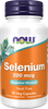 NOW Selenium Селен 200мкг 90 капсул.