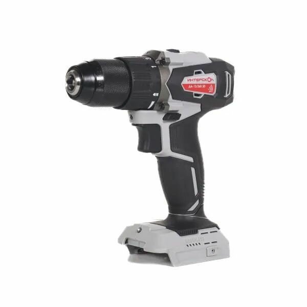 Бесщеточная аккумуляторная дрель-шуруповерт ИНТЕРСКОЛ ДА-13/36В 50 без АКБ и ЗУ