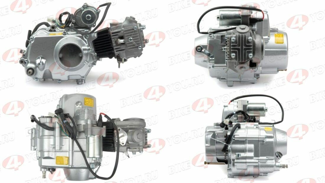 Двигатель 70см3 147FMH (47х41.5) механика, 4ск, стартер сверху
