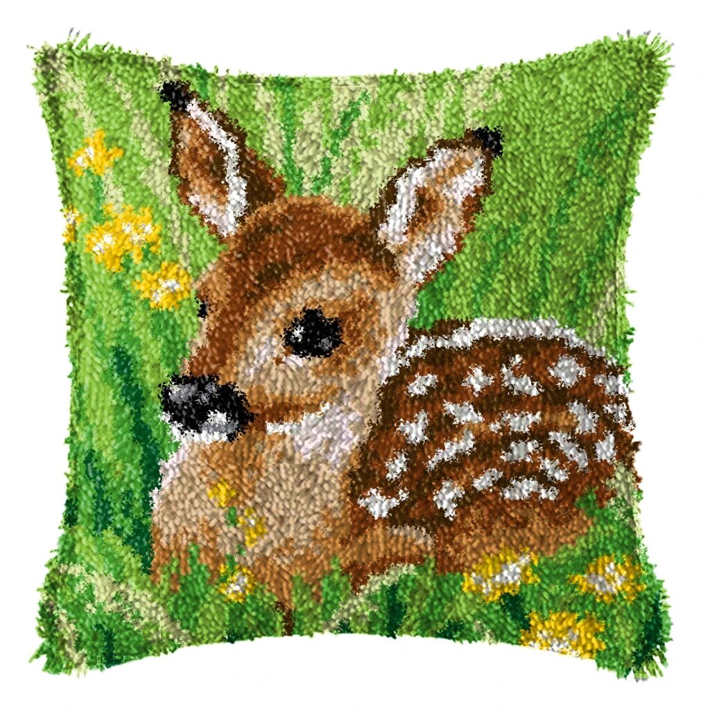 Набор для ковровой вышивки "Лошадь, олень" pulaqi W-BZ1404-43-43