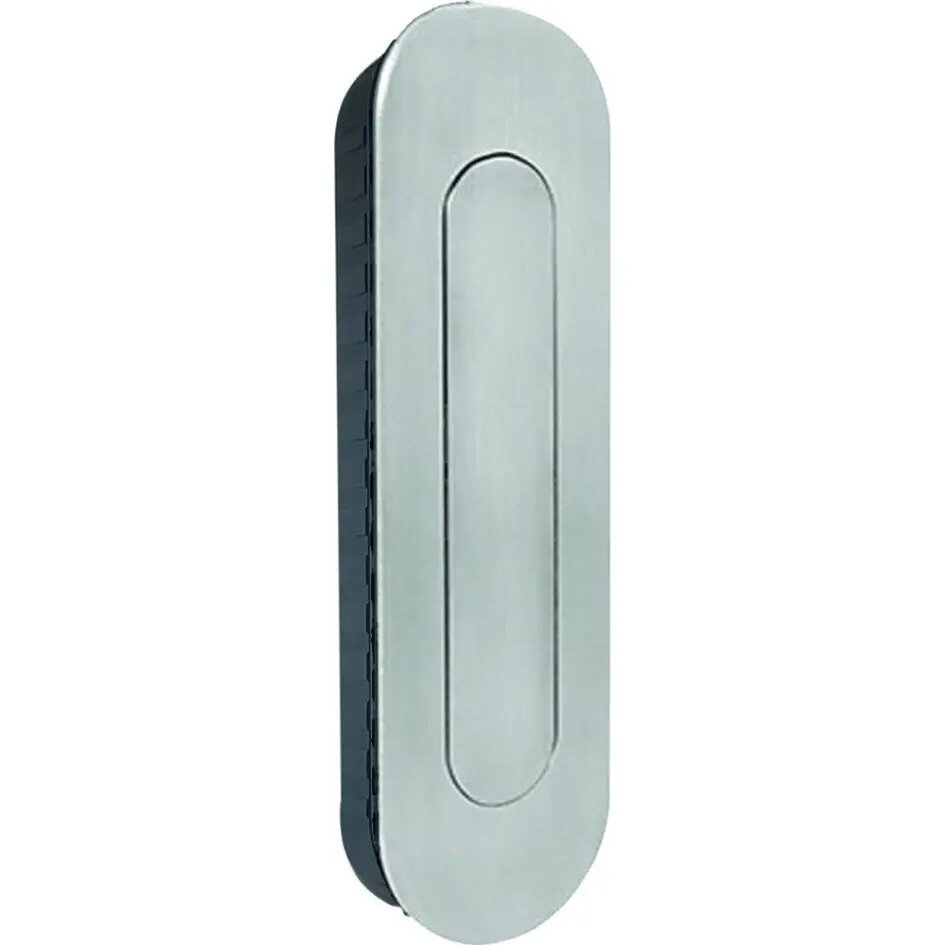 Ручка потайная на раздвижные двери Tupai 3075 матовый хром