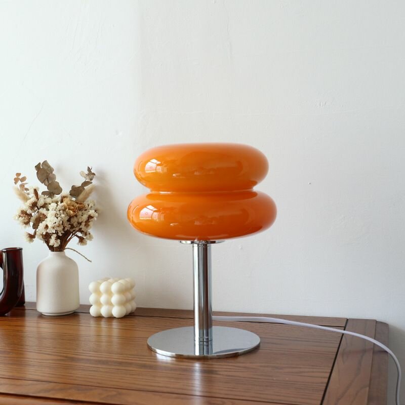 Настольная лампа ins glass Bauhaus Macaron