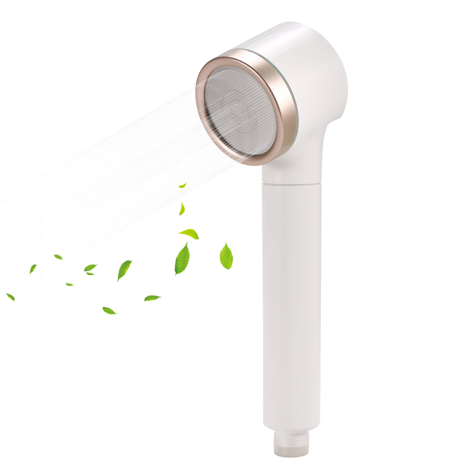 Душевая лейка с двойным фильтром и цветочной ароматической экономией воды Ручная