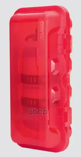 Ящик для огнетушителя! 6кг, полупрозрачный красный, D=150-170mm,305x627x220мм Universal Stellox арт. 8001668SX