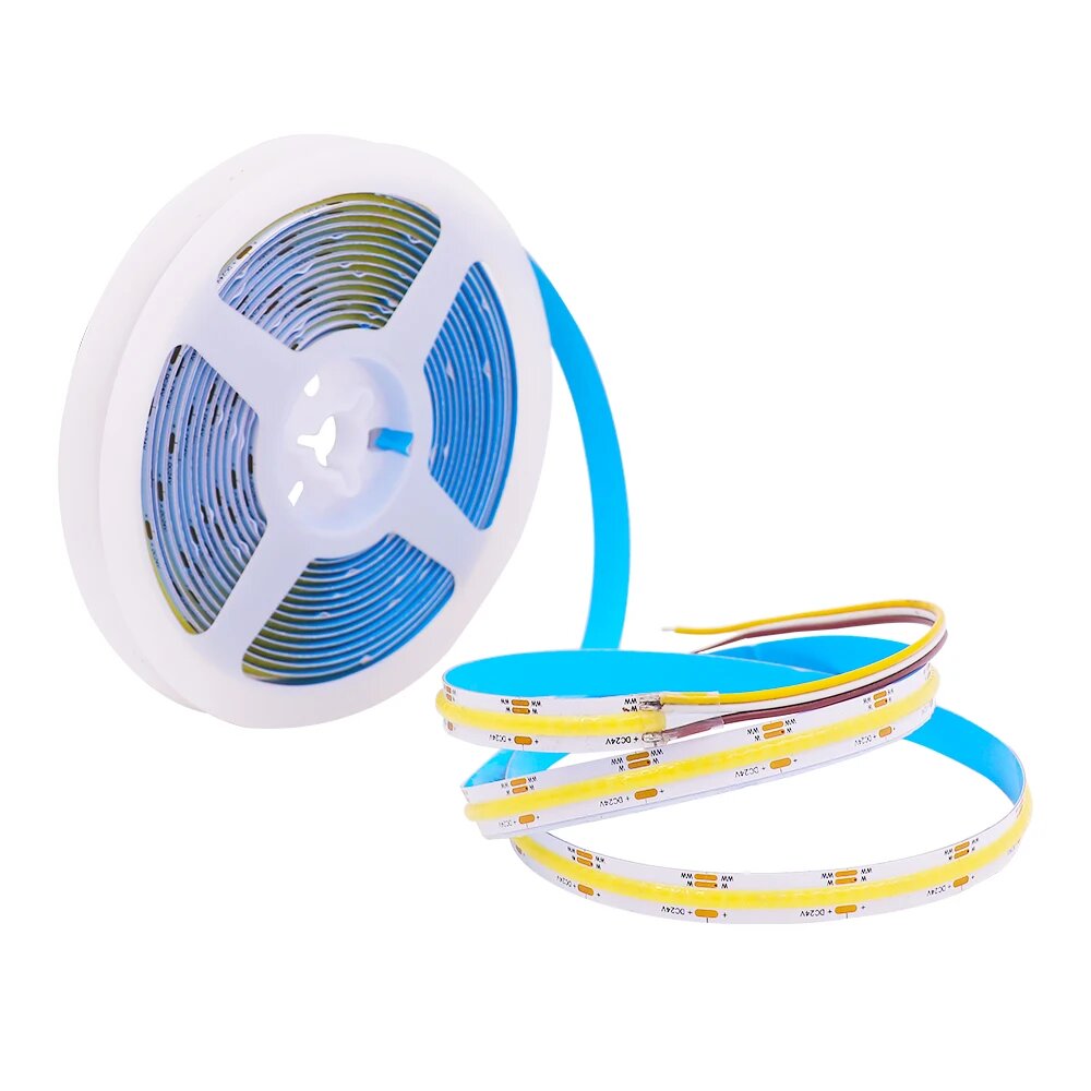 Светодиодная лента teopek COB RGBW RGBCCT 5м CCT 608 Leds, DC24V