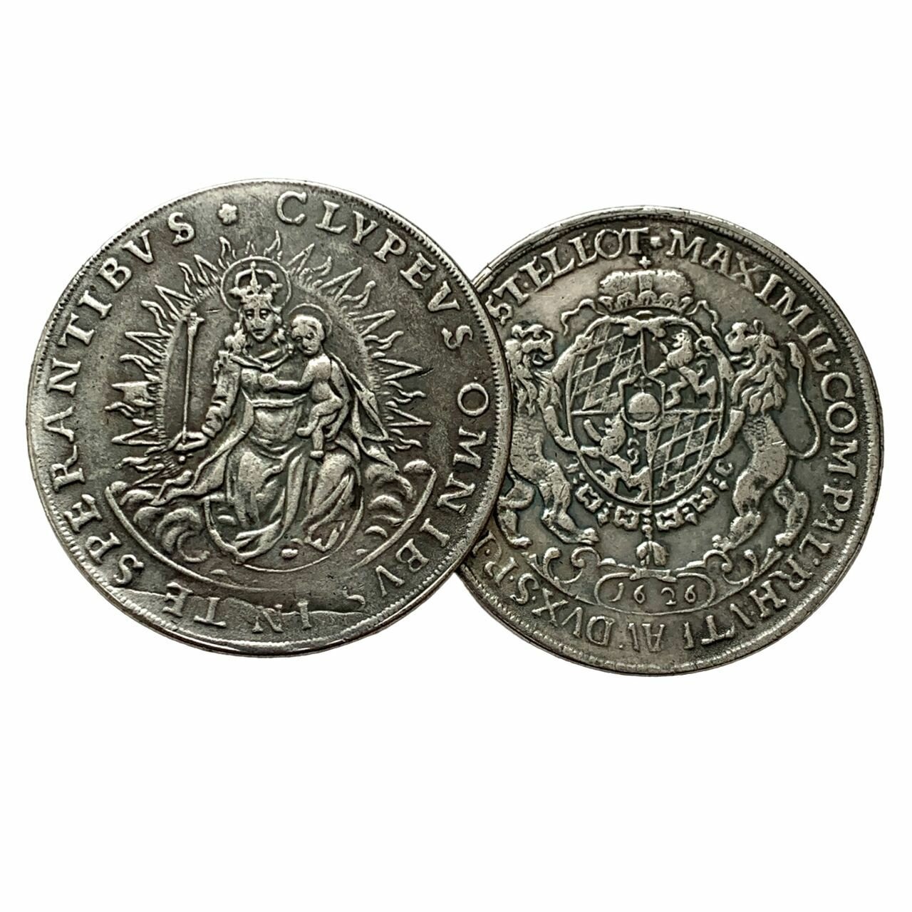 1 талер 1626 года. Польша. Средневековая Европа. Вес 24 гр , диаметр 40 мм. Коллекционная монета.
