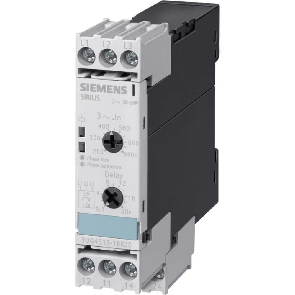 Реле контроля напряжения Siemens 3UG4513-1BR20 160.690 В АС