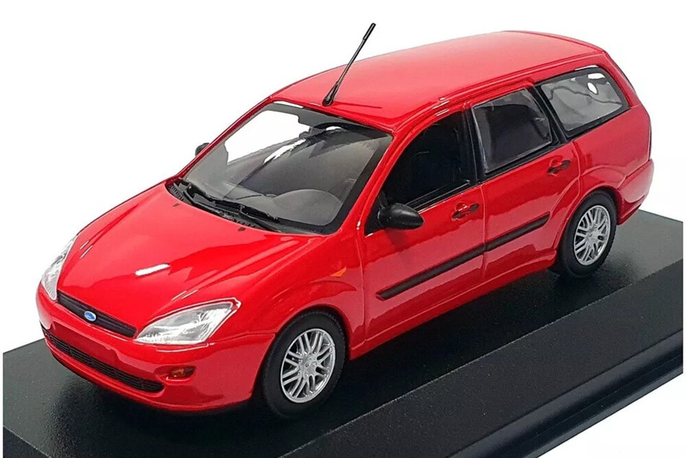 Модель коллекционная MAXICHAMPS Ford focus turnier 1998 red