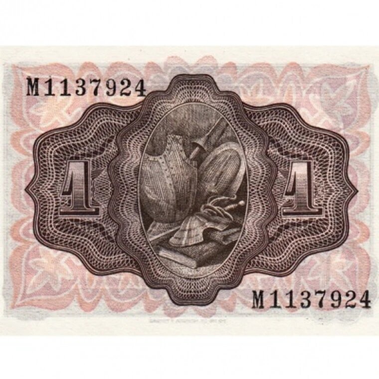 1 песета 1951 Испания, сувенирная копия, банкноты и купюры редкие коллекционные