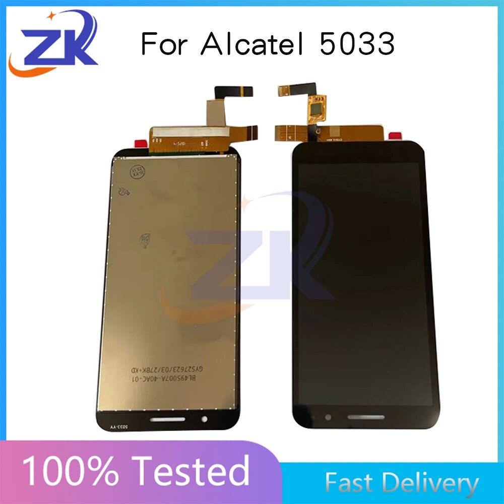 ЖК-дисплей 5,0 дюйма для Alcatel 1 5033 OT5033 5033A 5033J 5033X 5033D 5033T, сенсорный экран, дигитайзер для Alcatel 5033, дисплей pantalla