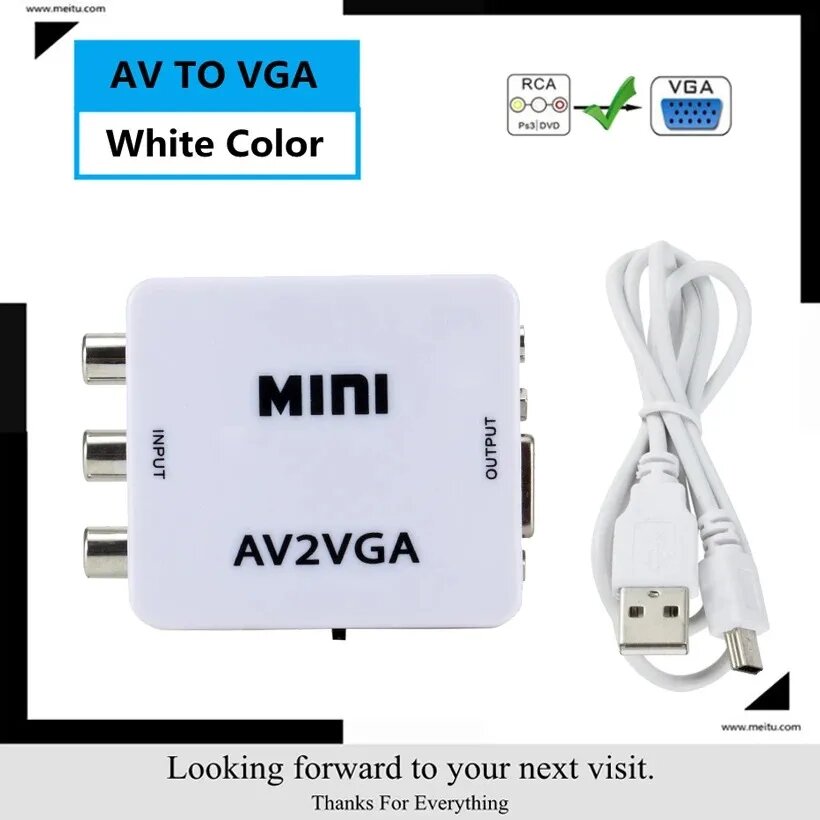 RCA в VGA конвертер MnnWuu