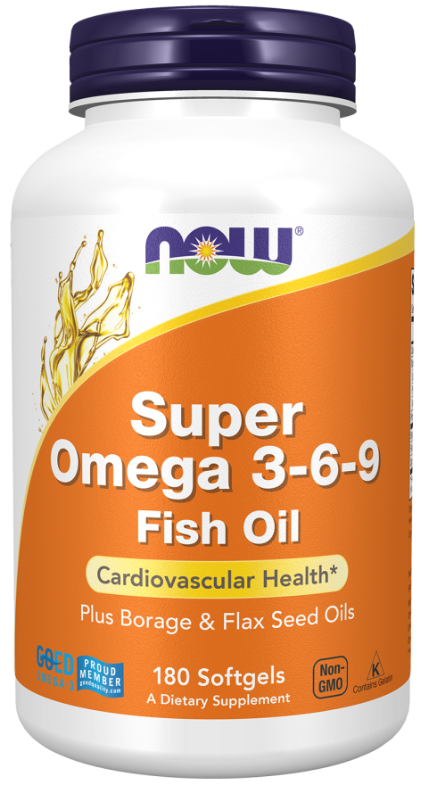 Омега 3-6-9 800 мг, Рыбий жир, Omega 3-6-9 800 mg - 180 капсул