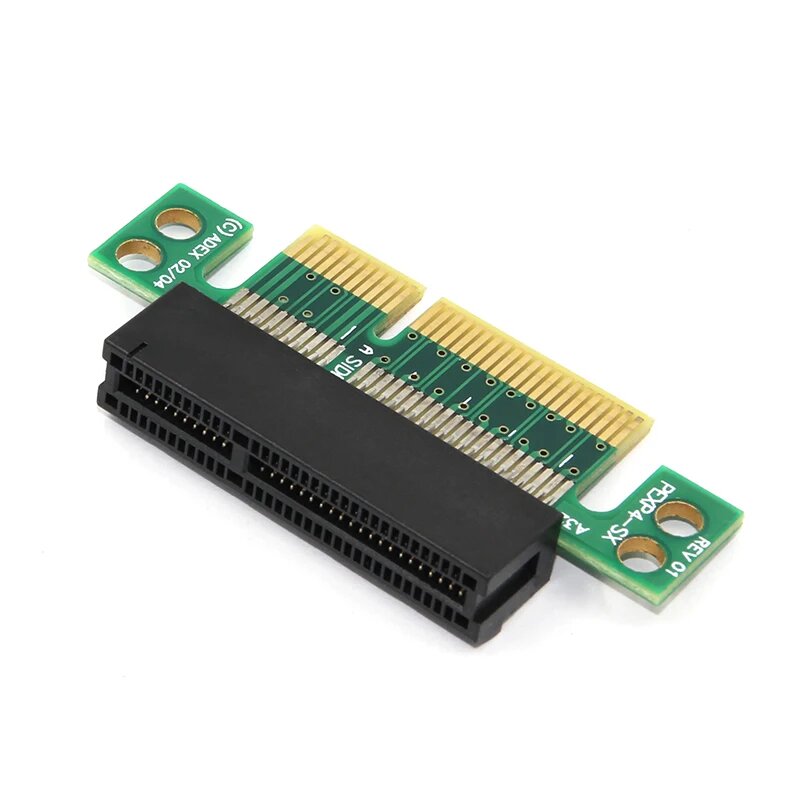 Переходная карта PCI-Express 4X, 90-градусная Адаптерная карта с левым углом, 1U компьютерная плата высоты, PCIe Разъем, PCI-E 4X повышенная защита D3102