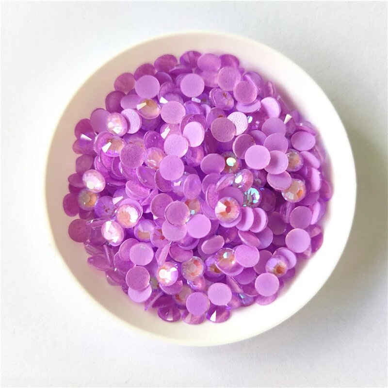 Стразы сиреневые Light Amethyst AB SS16, 1440шт