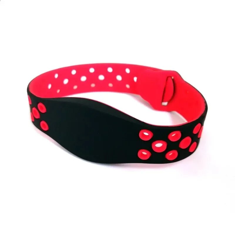 Силиконовый RFID браслет NFC Smart IC Card 1 шт. red